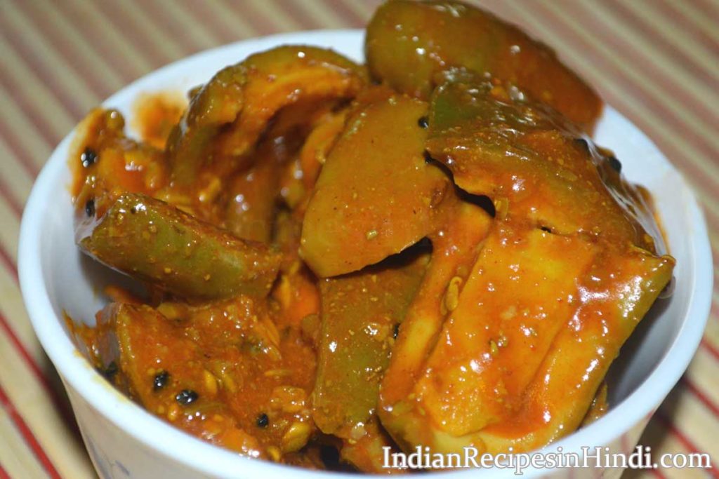 Aam Ka Achar Recipe Mango Pickle Image Indian Recipes In Aam Ka Achar Recipe Mango Pickle Image Indian Recipes In